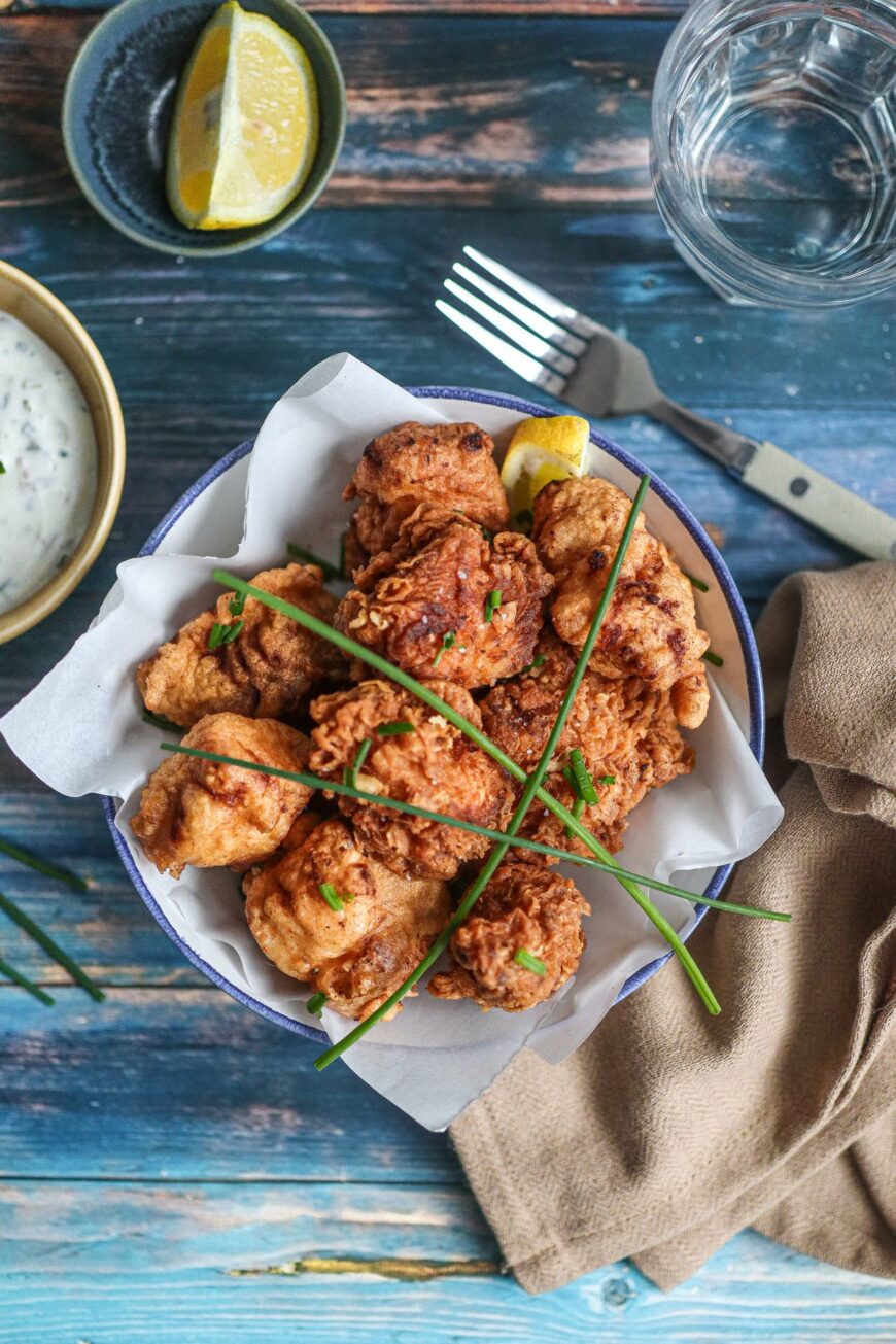 Kibbeling mit Remoulade - Rezept Holland